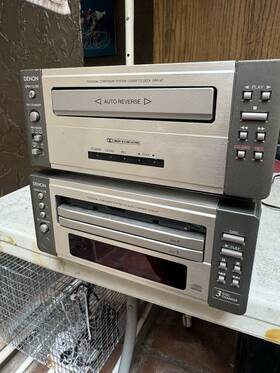 DENON DRR-M7 Cassette Deck Cd Changer